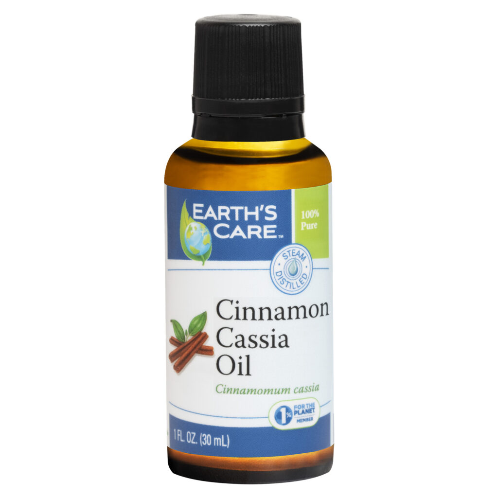 Cinnamon Cassia Oil 1 FL. OZ. | Earth's Care