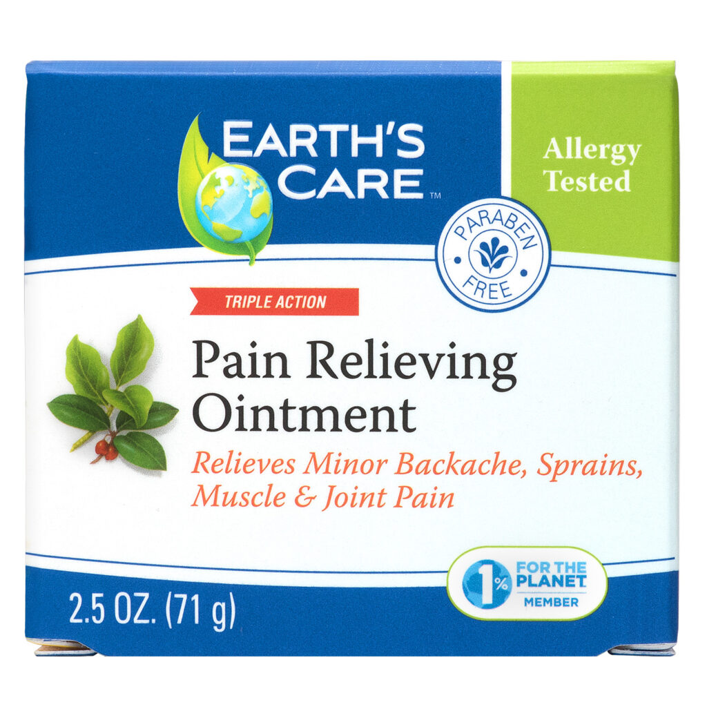 Pain Relieving Ointment 2.5 OZ. | Earth's Care